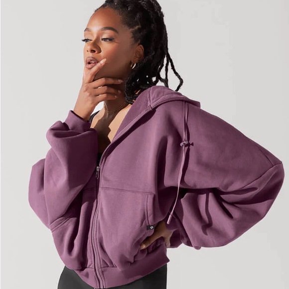 POPFLEX | Tops | Zip Cloud Hoodie | Poshmark
